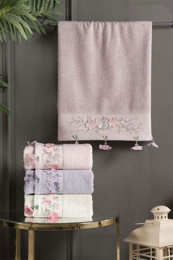 Arliva Funda Bukle Nakışlı Mutfak Havlusu 30x50 | Pınar Tekstil