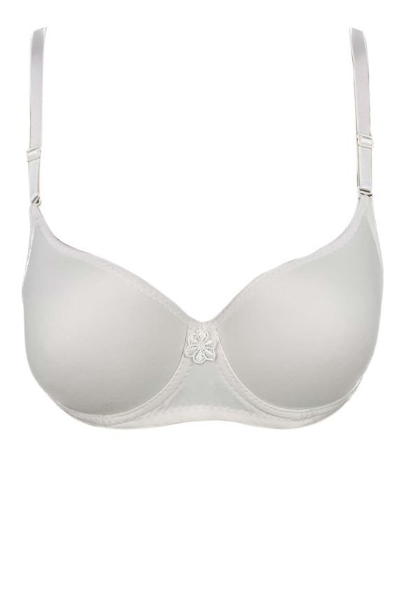 Ebru Kadın Destekli Sütyen Silikonlu - Ekru | Pınar Tekstil