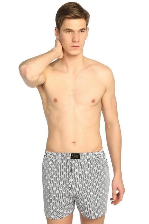 Kota Erkek Boxer Desenli - Asorti - XL | Pınar Tekstil