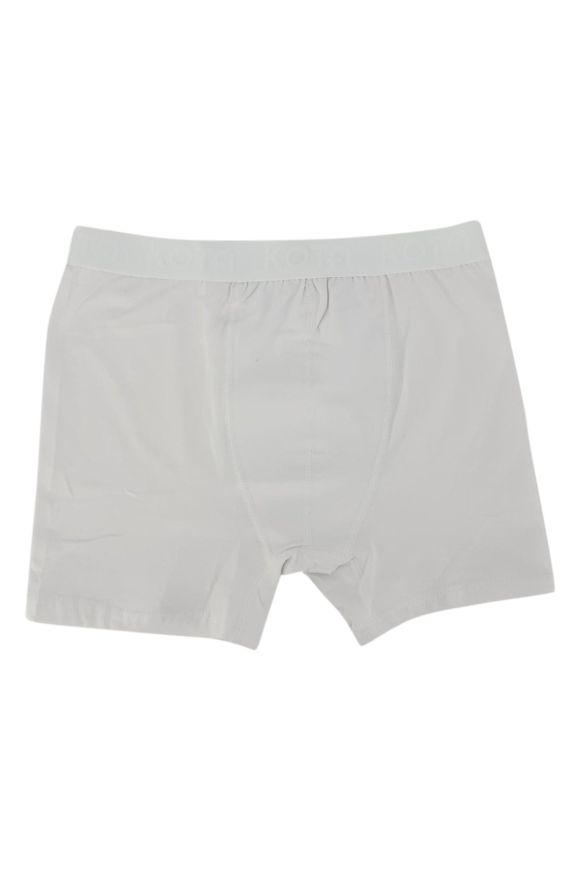 Kota Erkek Boxer Elastanlı - Beyaz - XL | Pınar Tekstil
