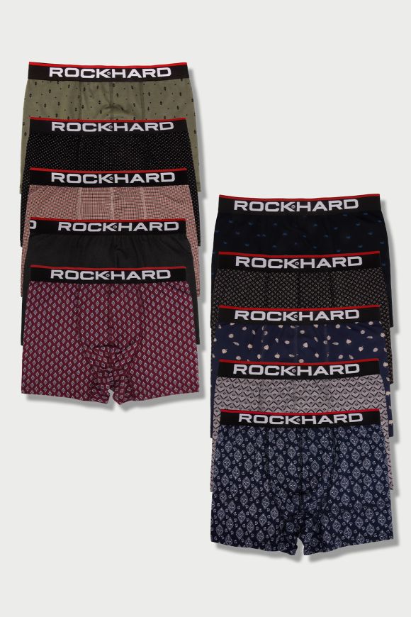 Rock Hard Erkek Modal Boxer Desenli | Pınar Tekstil